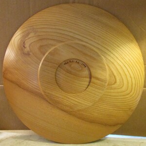 Rare Nick Cook Ash Wood Turned Bowl Signed and Dated 1996 - Etsy