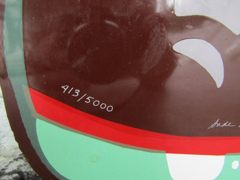 Rare Mint Signed Ande Rooney Metal Coke Bottle 44" Tall Numbered 413/ ...