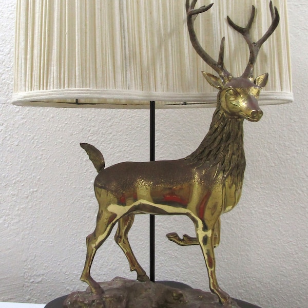 Stag Lamp - Etsy UK