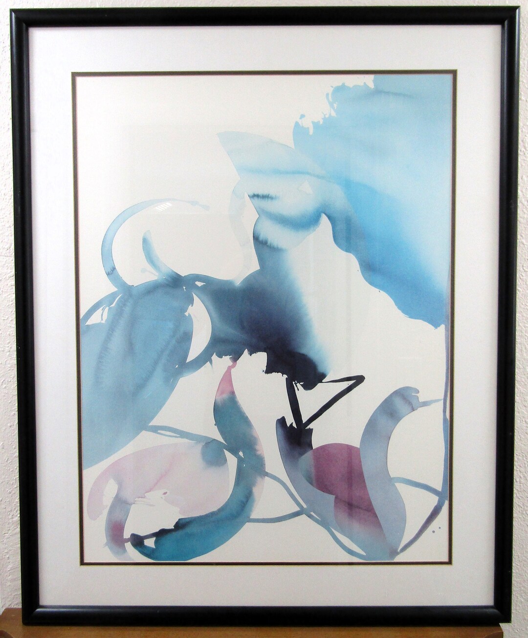 Peter Kitchell Modern Art "human Limit B" Lithograph Framed and Matted ...