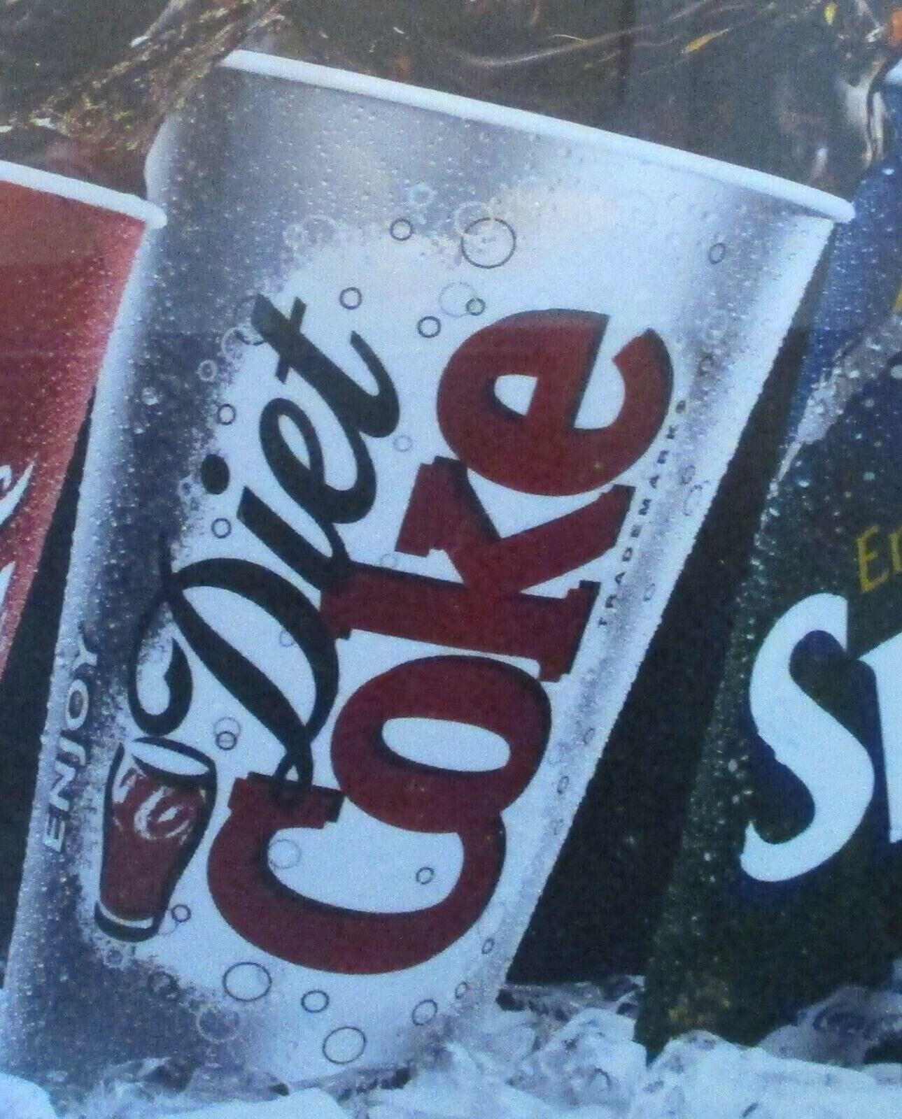 Vintage Lancer Coca-cola Diet Coke Sprite Taste Real - Etsy