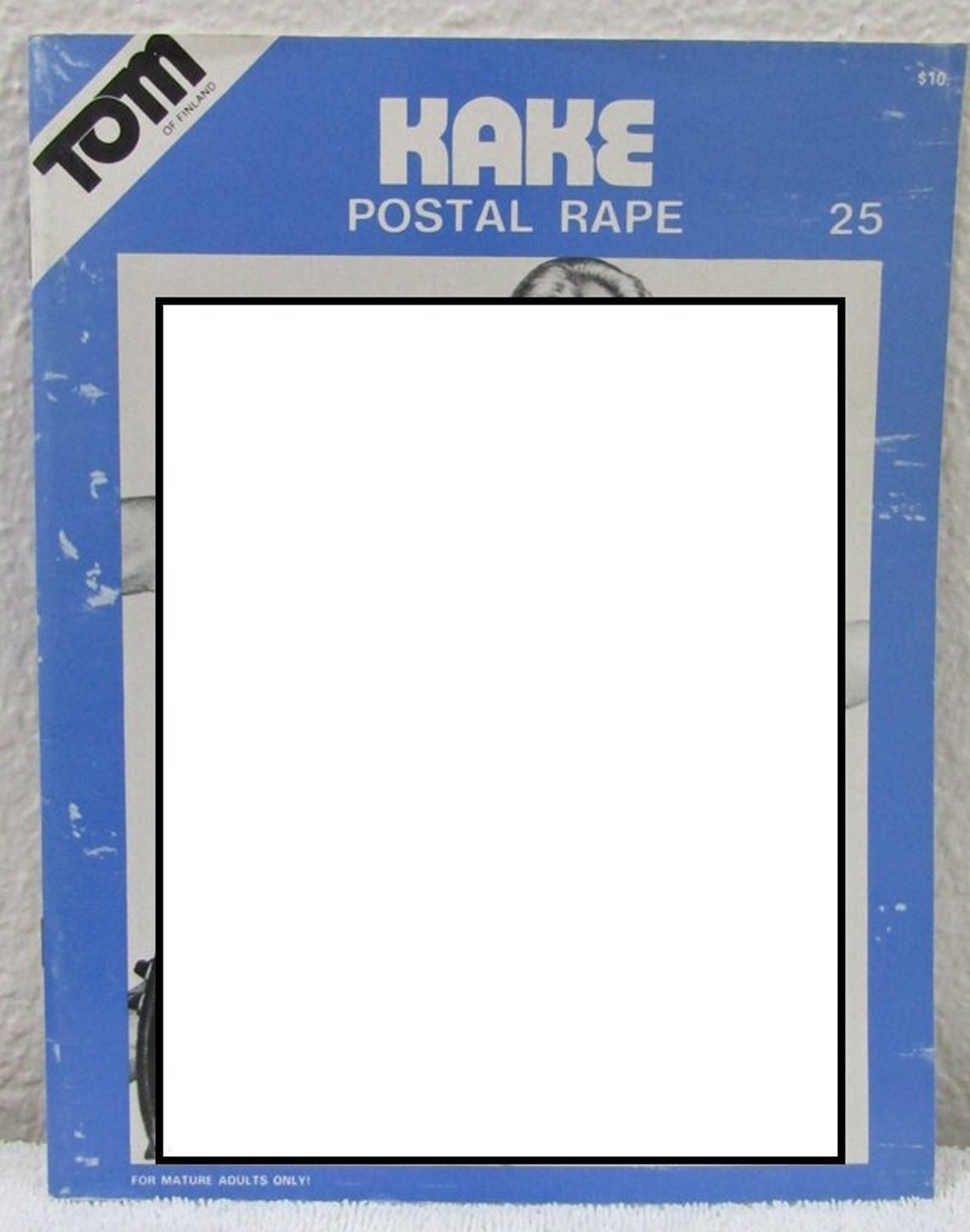 Original Rare Vintage Photo Magazine Tom of Finland KAKE 25 Postal Rape ...
