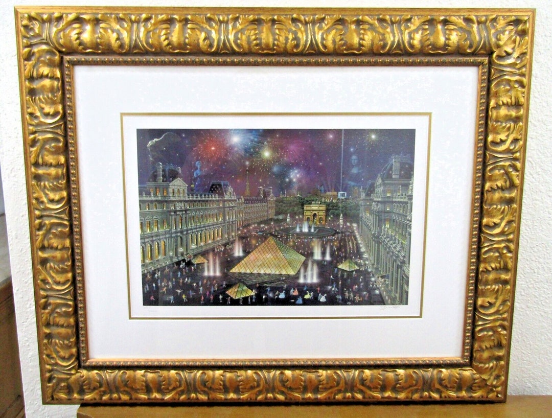 Alexander Chen Seriolithograph Signed and Numbered Framed Print the ...