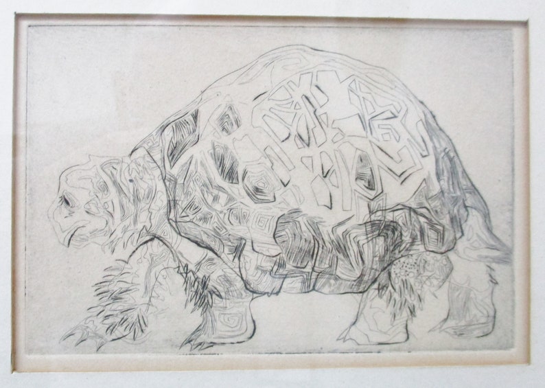 Adrienne Cullom 8 Plate Etchings 1965 Artist Proofs a | Etsy