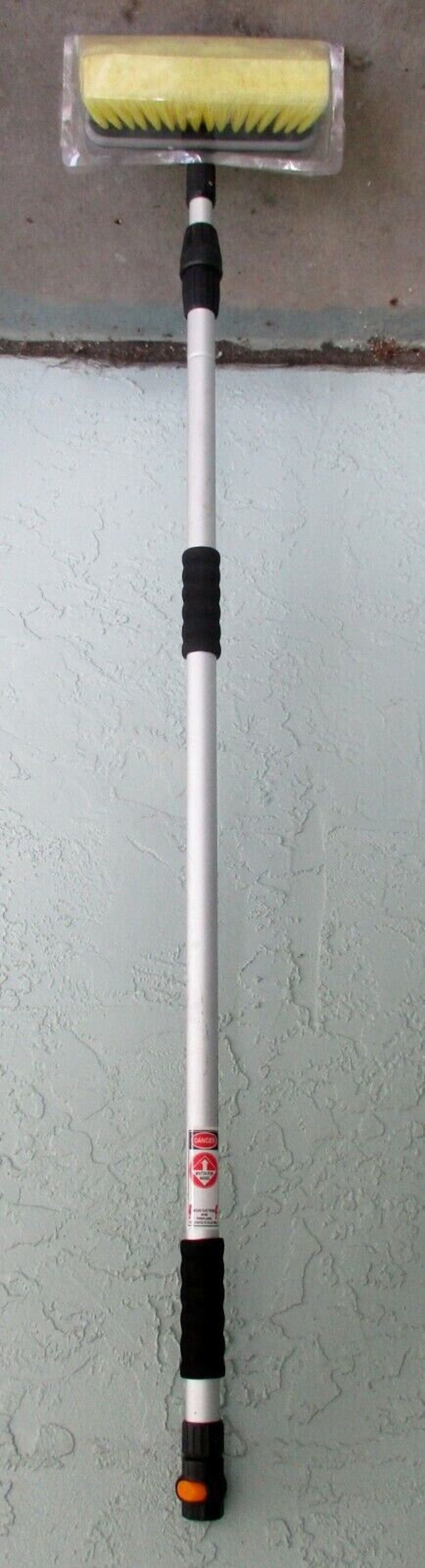 NEW JIF Marine FAJ-5 Waterflow Boat Brush Kit Telescoping Handle Medium ...