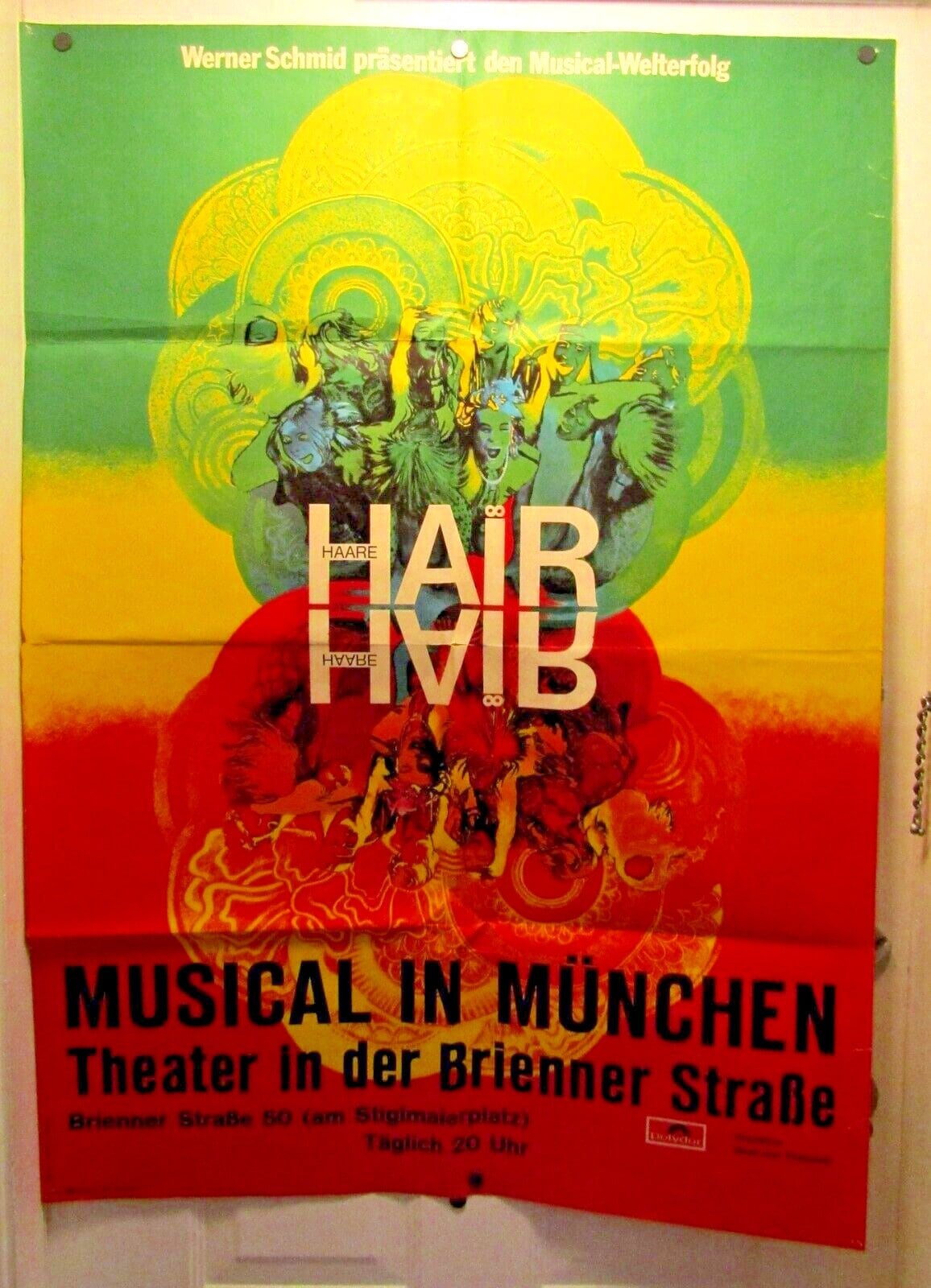 Hair Broadway Poster