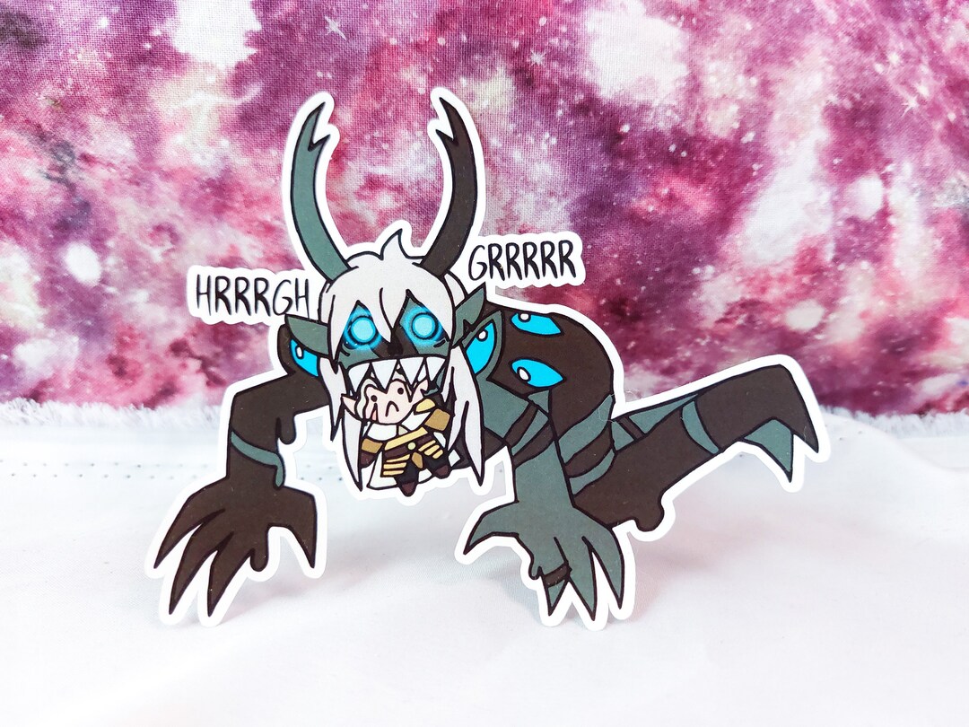 Feral Belos- the Owl House Meme Vinyl Sticker, 4.1", Holo Option - Etsy