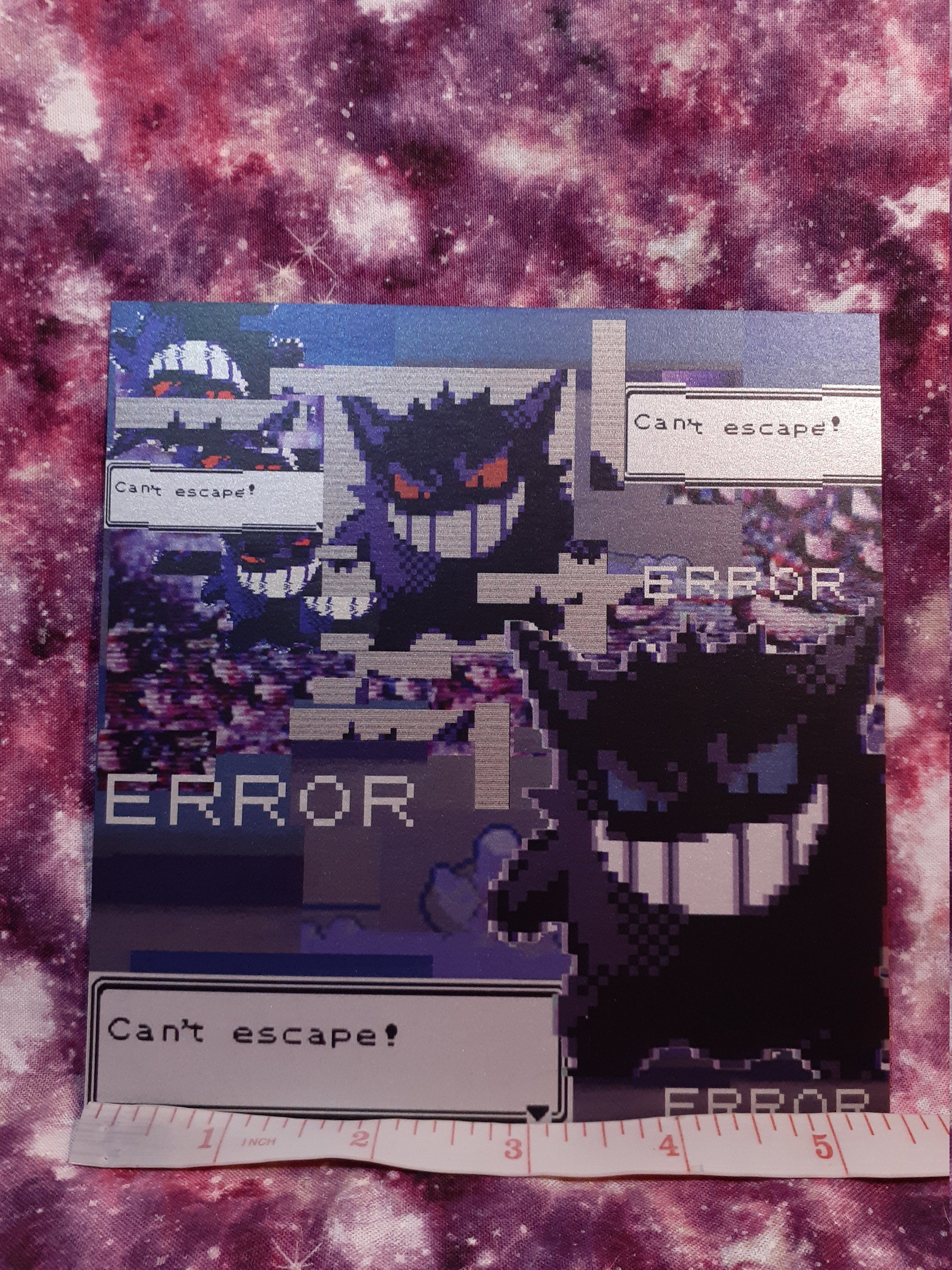 Glitchpunk Gengar Square Prints, Different Sizes - Etsy