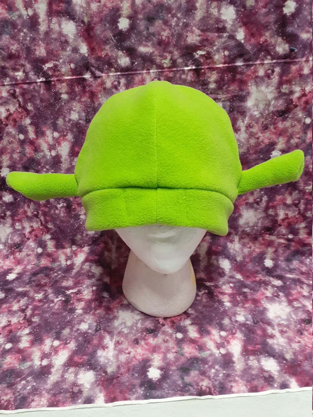 Adult Size Soft Anti Pill Fleece Shrek Beanie - Etsy