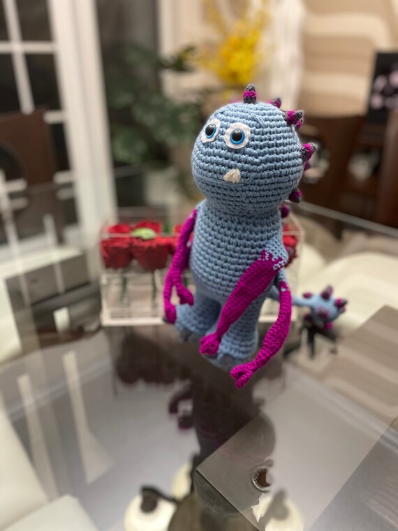 Mr Bile Monsters Inc. Crochet Pattern - Etsy Ireland