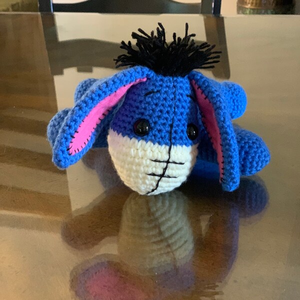 Crochet Eeyore Pattern - Etsy