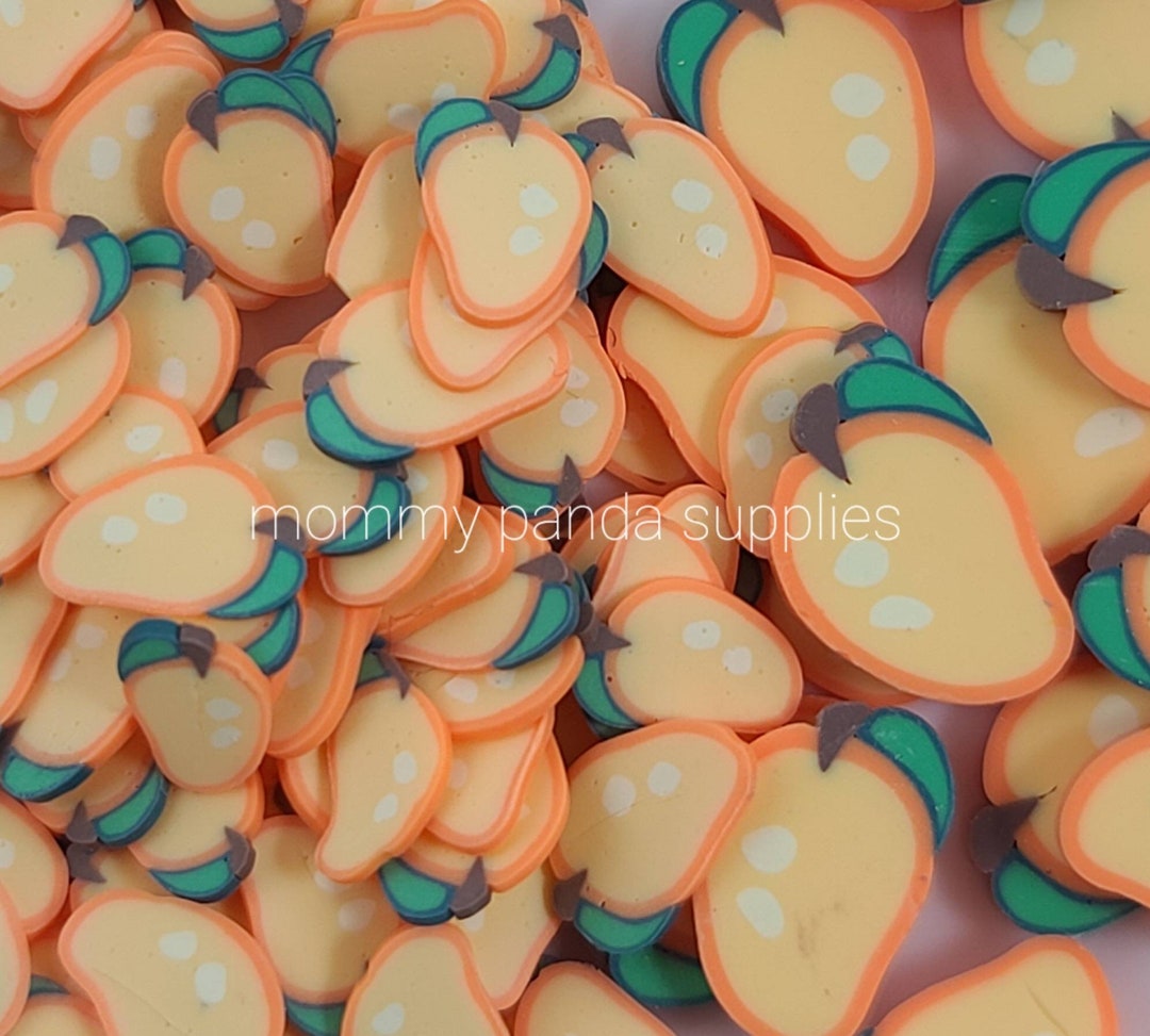 Mango Tropical Fruit Kawaii Polymer Clay Fimo Slices Slime Sprinkles ...