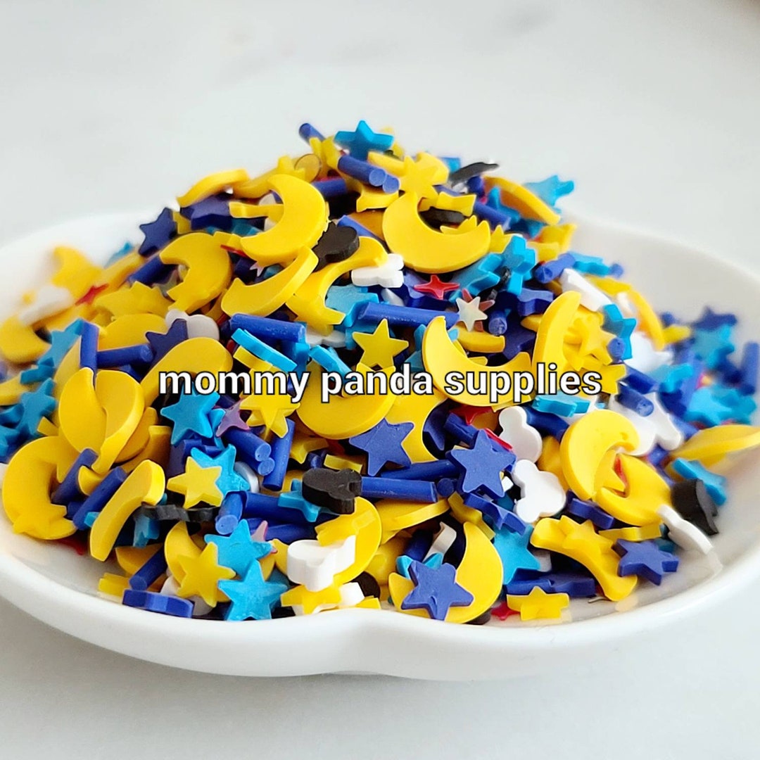Royal Blue Mouse Mix Stars Moon Stars Glitter Sprinkle Mix - Etsy