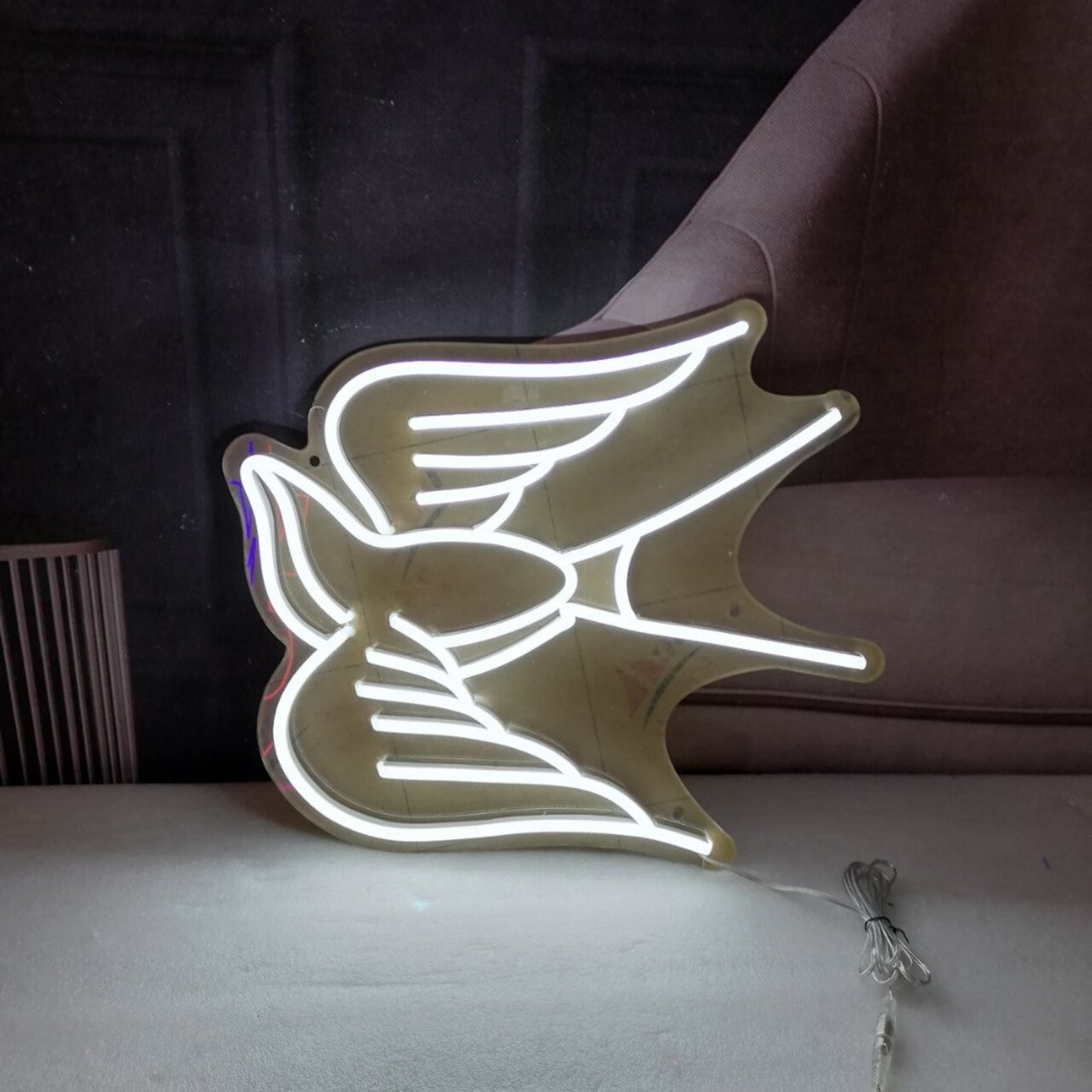 Swallow Sign Neon Light Bird Sign Neon Light Bird Neon LED - Etsy