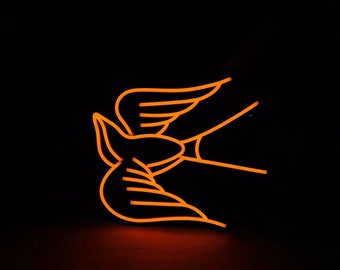 Swallow Light Sign - Etsy