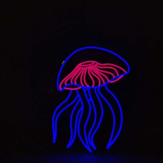 Wall Décor Neon light sign for wall Neon sign Neon wall decor Ocean ...