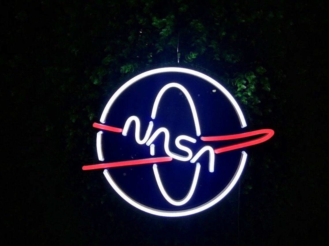 Nasa Moving Lights Logo