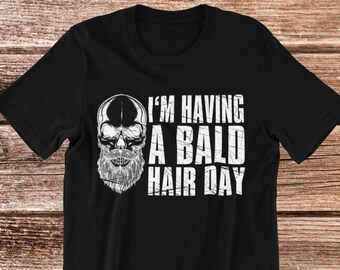 Bald Head T Shirt - Etsy