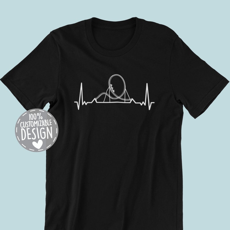 Roller Coaster Shirt - Etsy