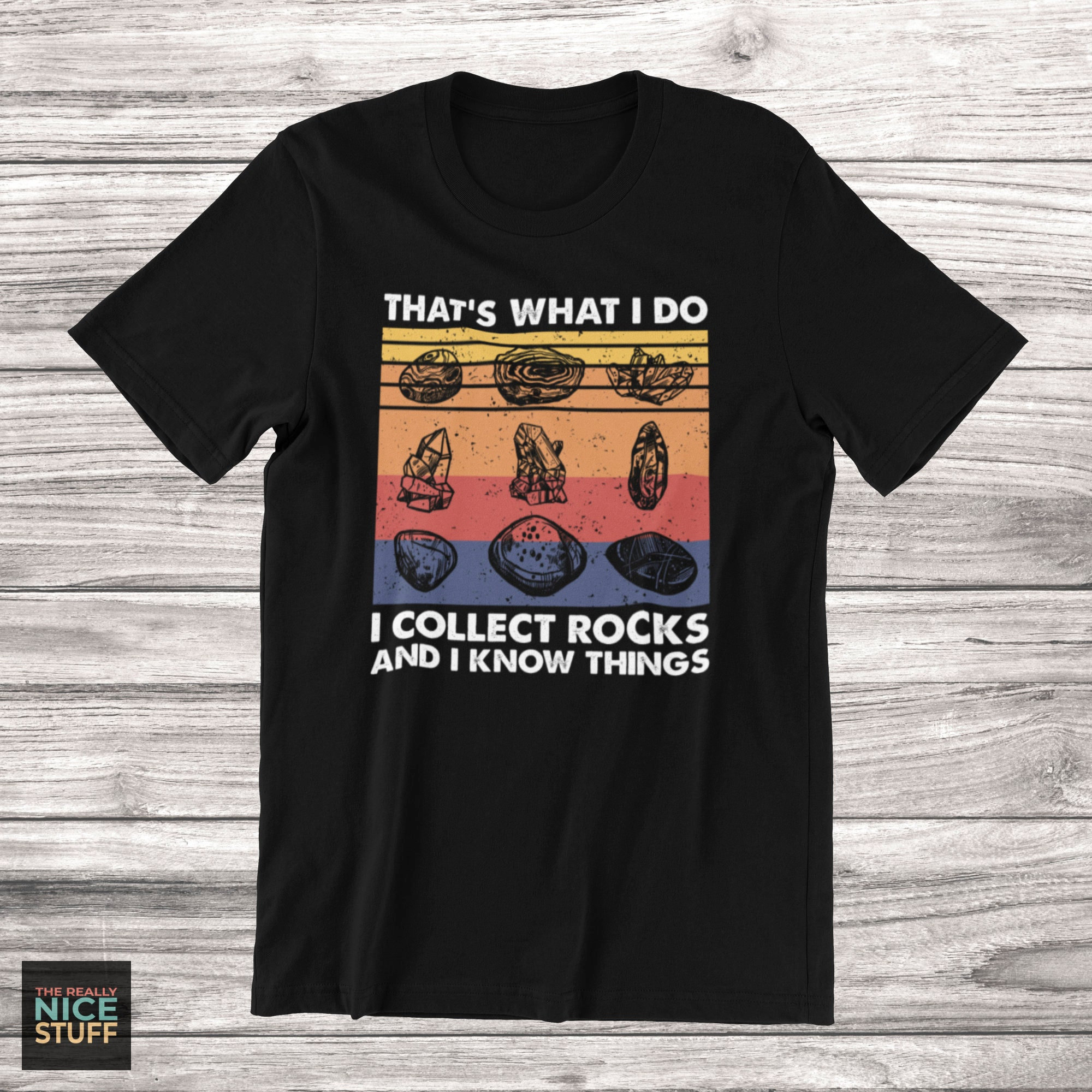 Vintage Rock Collector T-shirt Geology Shirt Thats - Etsy