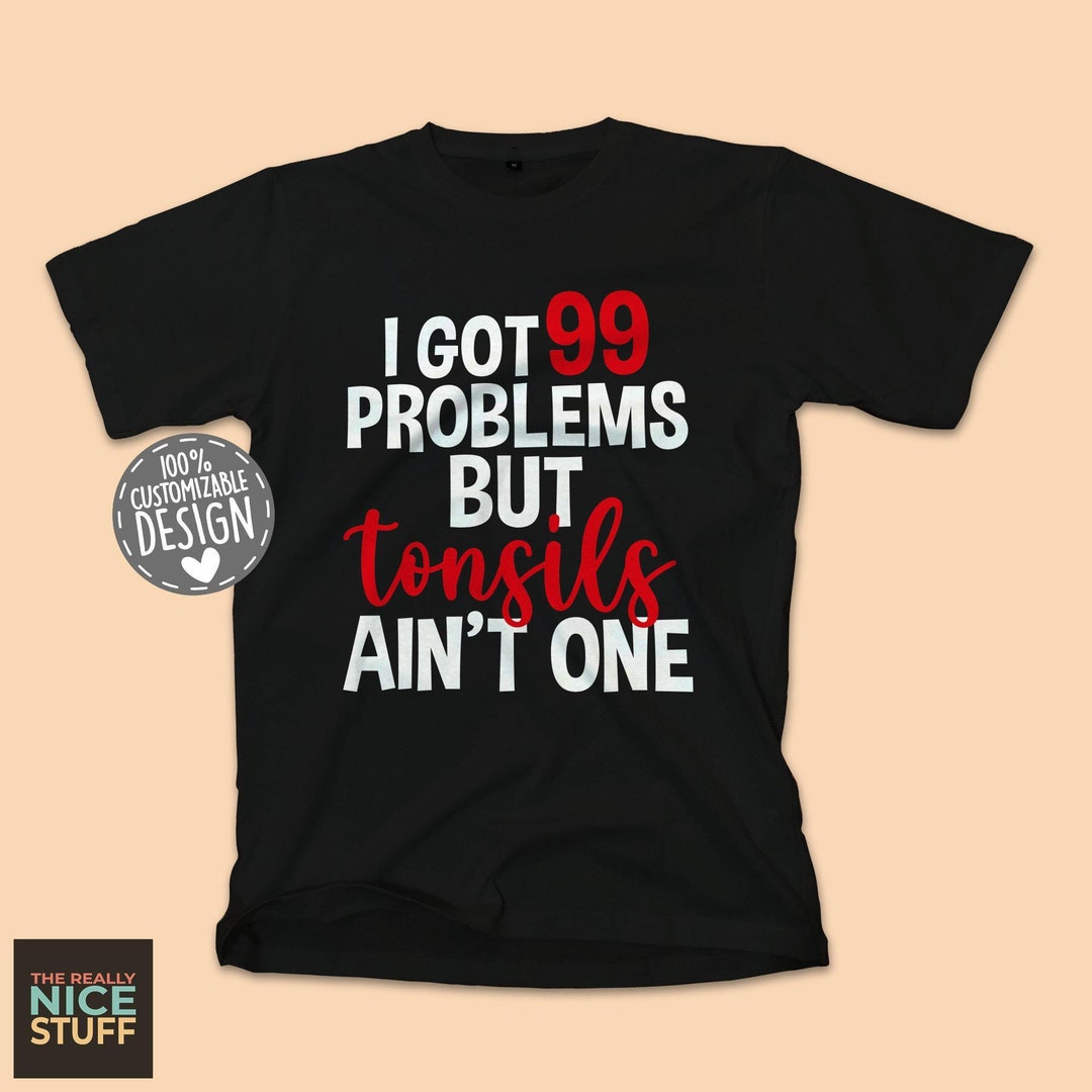 Tonsillectomy T-shirt, Tonsillitis Shirt, Tonsil Removal Gift Ideas ...