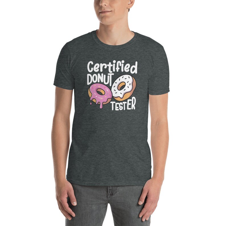 Funny Donut Tester T-shirt: Foodie Gift - Etsy