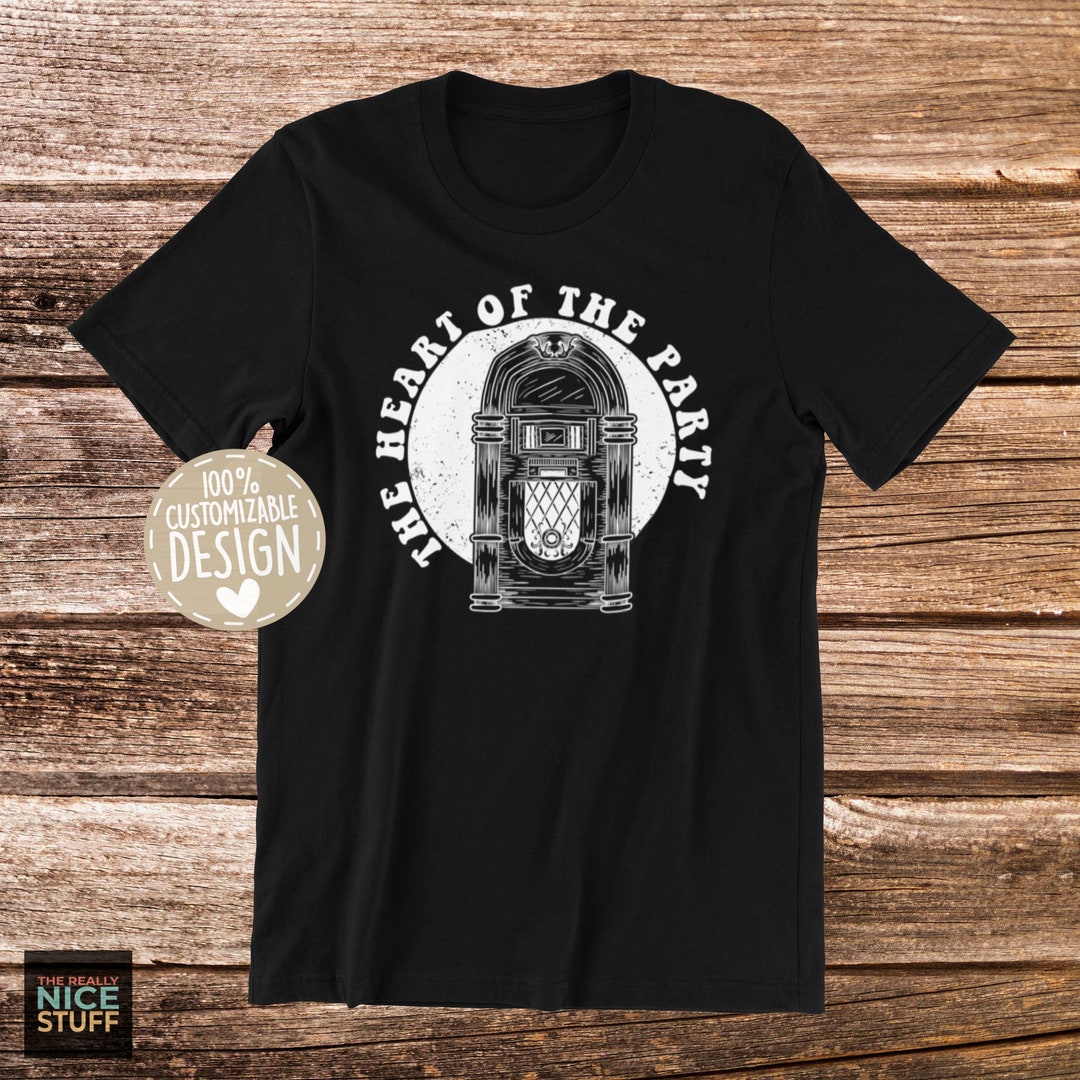 Retro Jukebox T-shirt Perfect for Music Lovers and Jukebox Enthusiasts ...