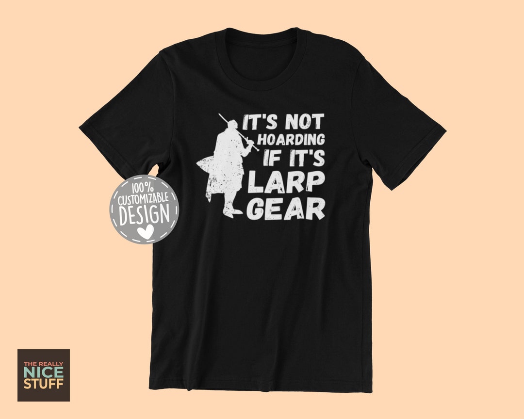 Live Action Role Play T-shirt Larping Gift, Larp Shirt, Live Action ...