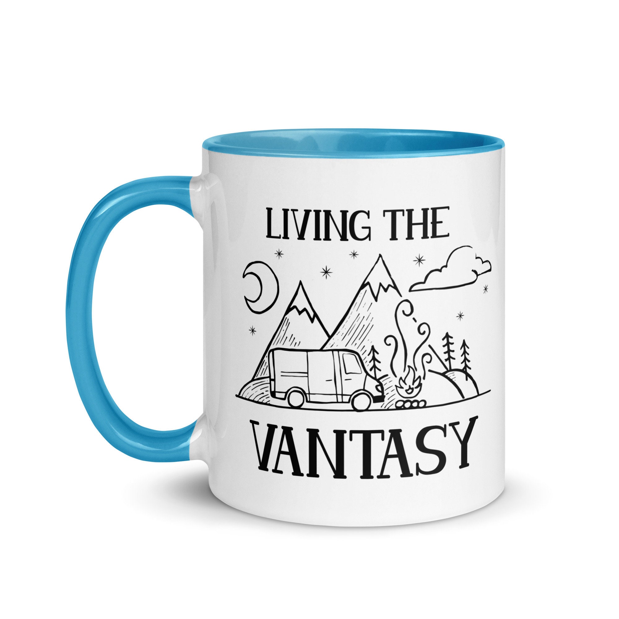Living the Vantasy Camper Van Mug: Camping Gift - Etsy