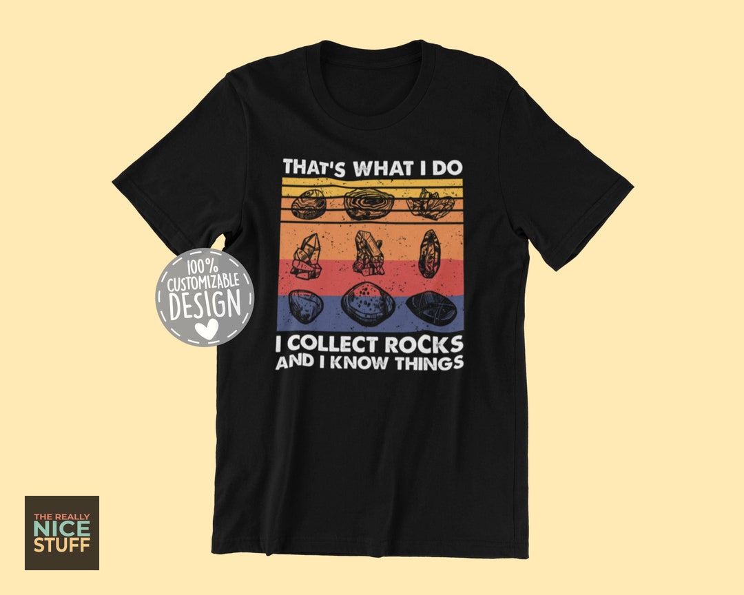 Vintage Rock Collector T-shirt Geology Shirt, That's What I Do ...