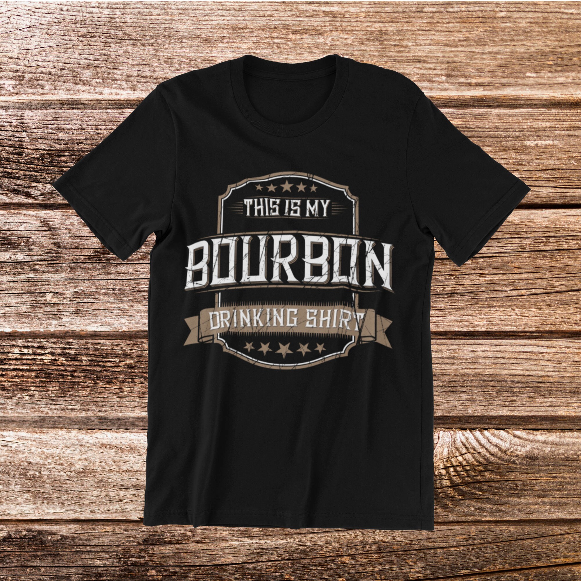 Bourbon Drinking T-Shirt Retro Whiskey Lover Shirt This is | Etsy
