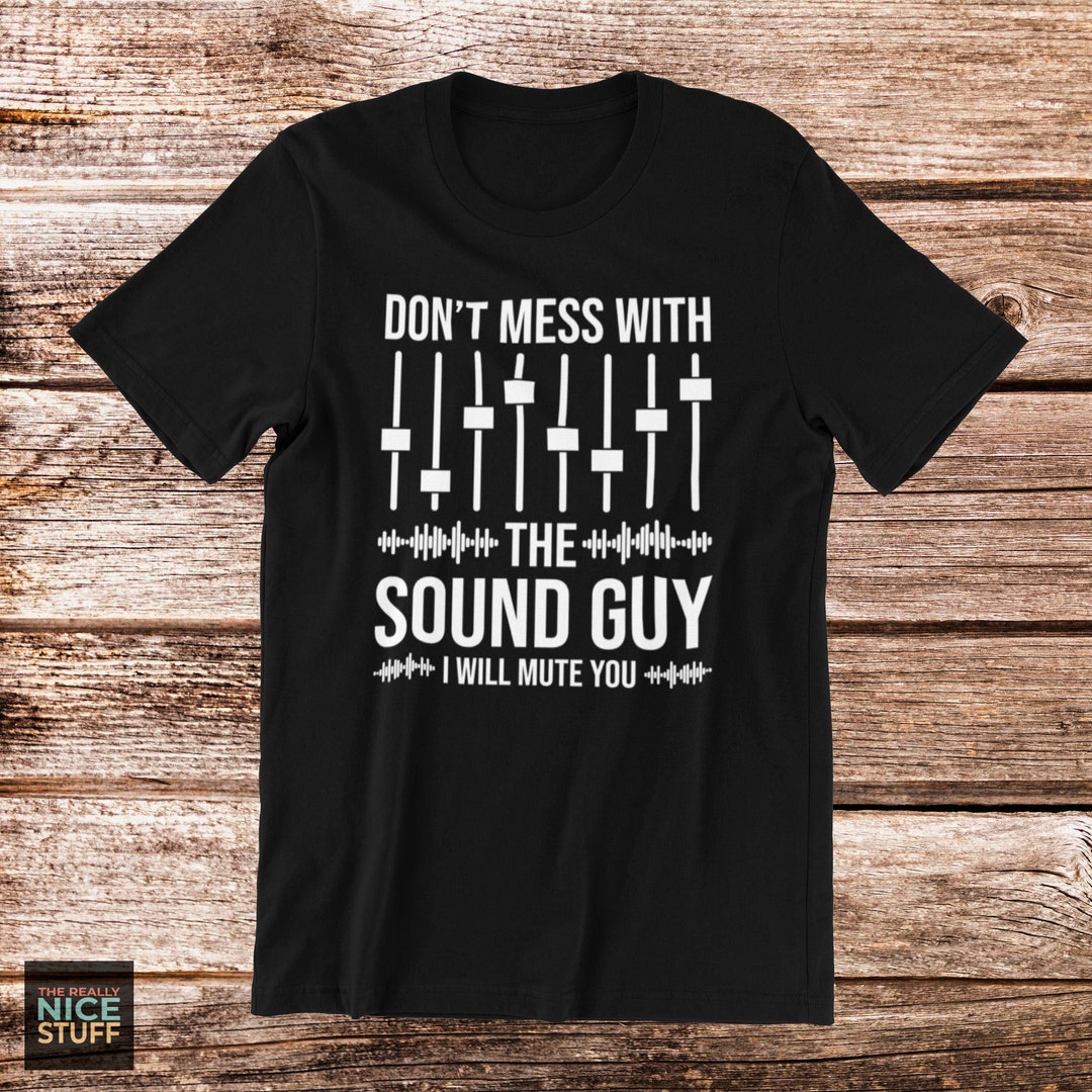 Audio Engineer T-shirt Sound Engineer Gift Producer Gift - Etsy