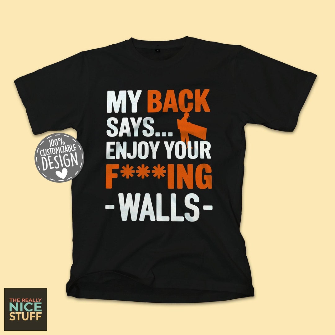 Funny Construction Worker T-shirt, Sarcastic Builder Tee, Bricklayer ...