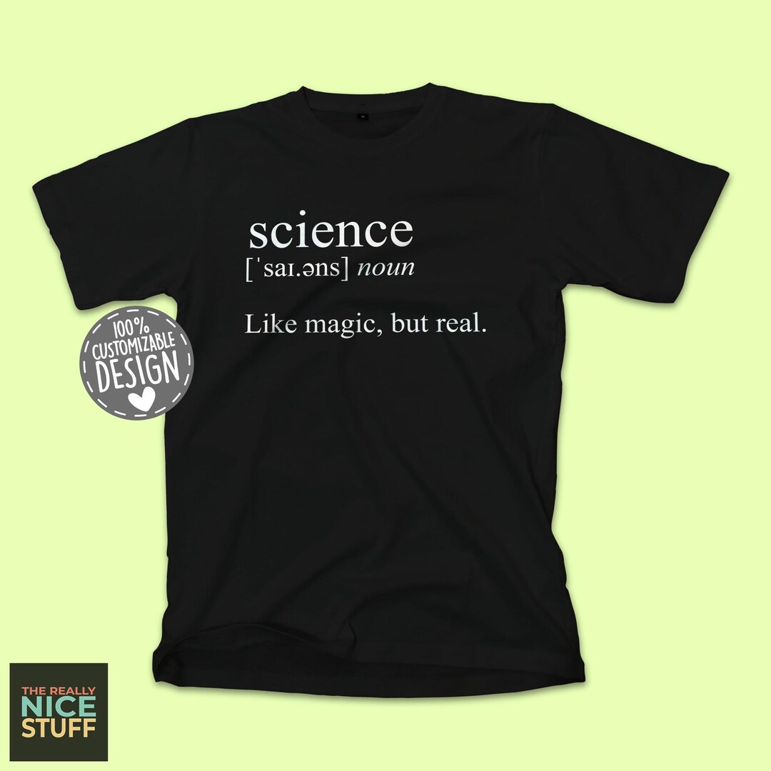 Science Definition T-shirt, Funny STEM Geek Nerd Tee - Etsy
