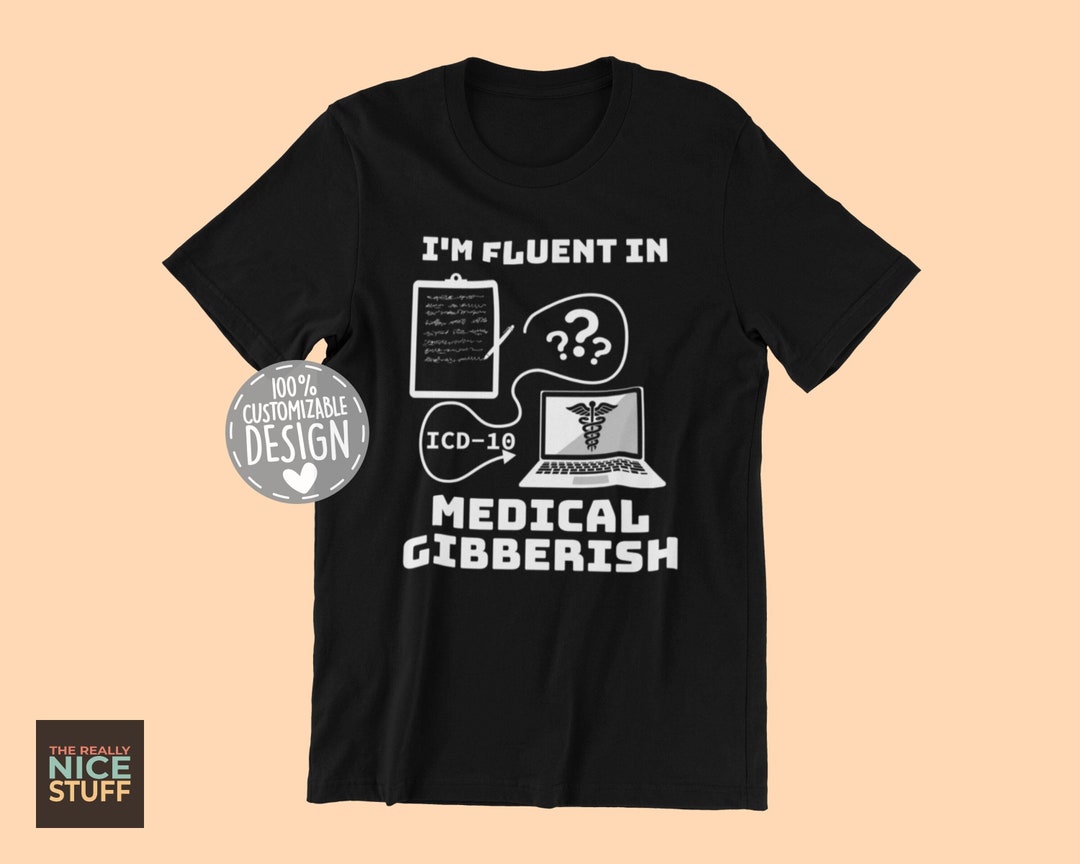 Funny Medical Coding T-shirt | Health Information Management Shirt ...