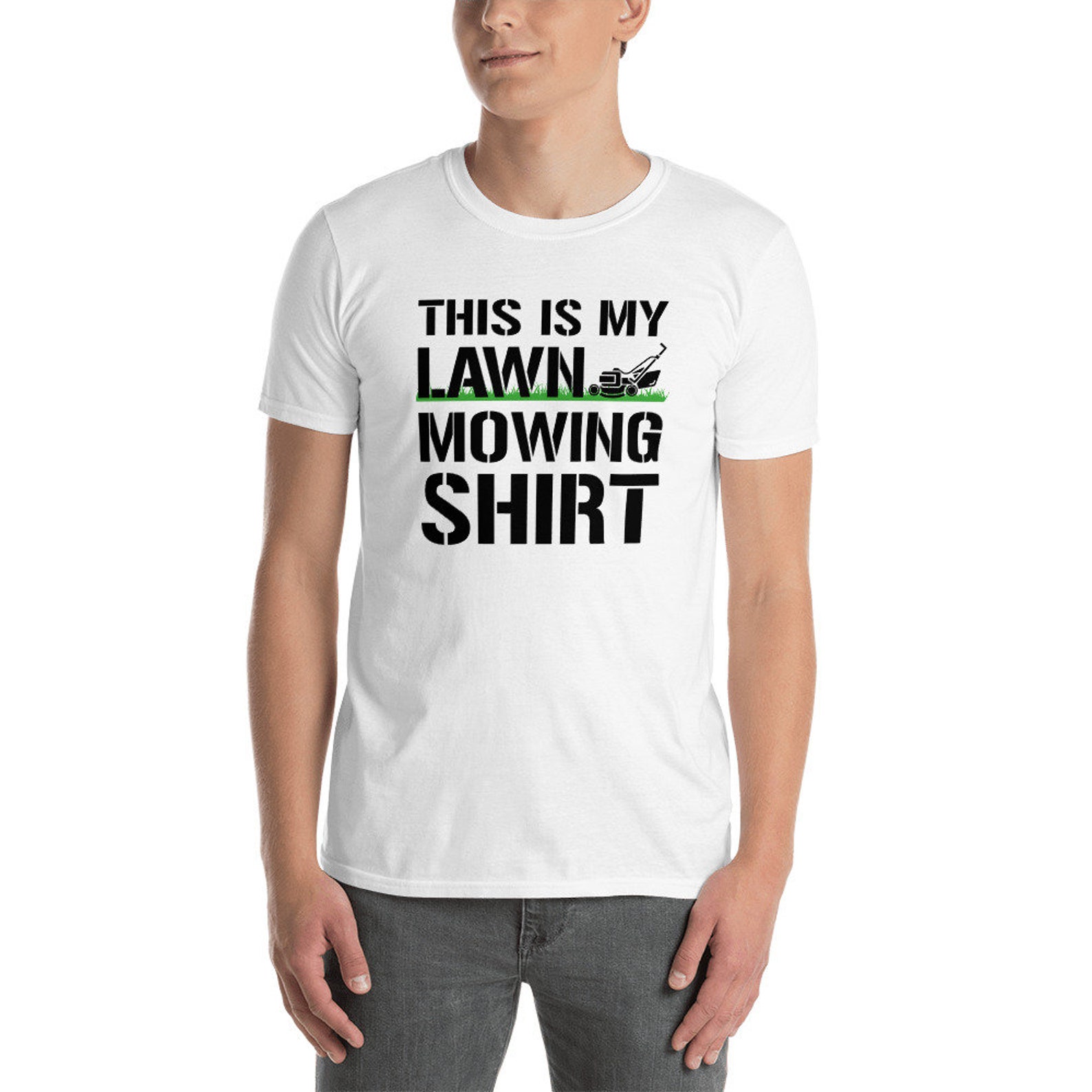 This is My Lawn Mowing T-shirt Lawnwhisperer Shirt Funny - Etsy