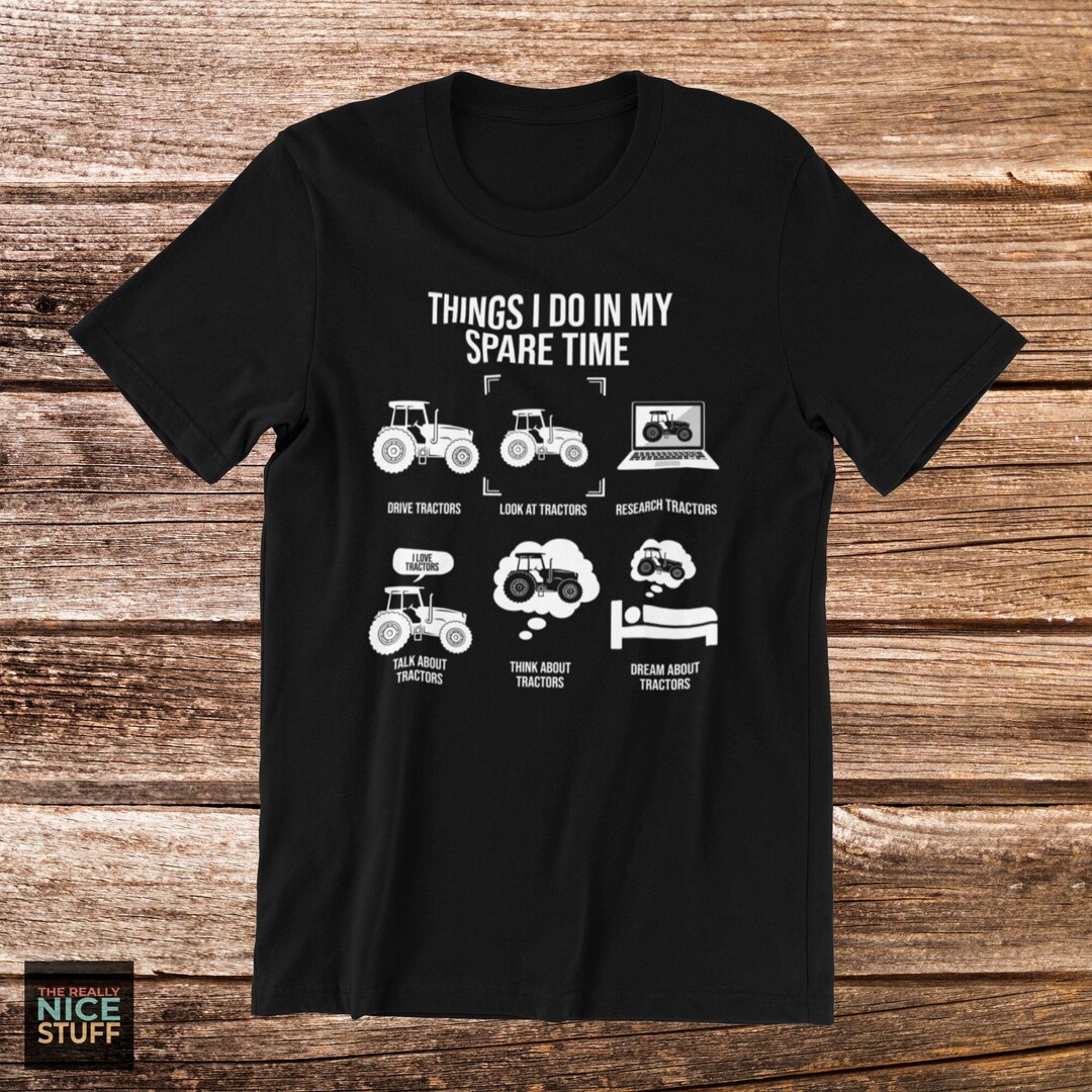 Funny Tractor T-shirt Farming Shirt Farmer Gift Tractor - Etsy