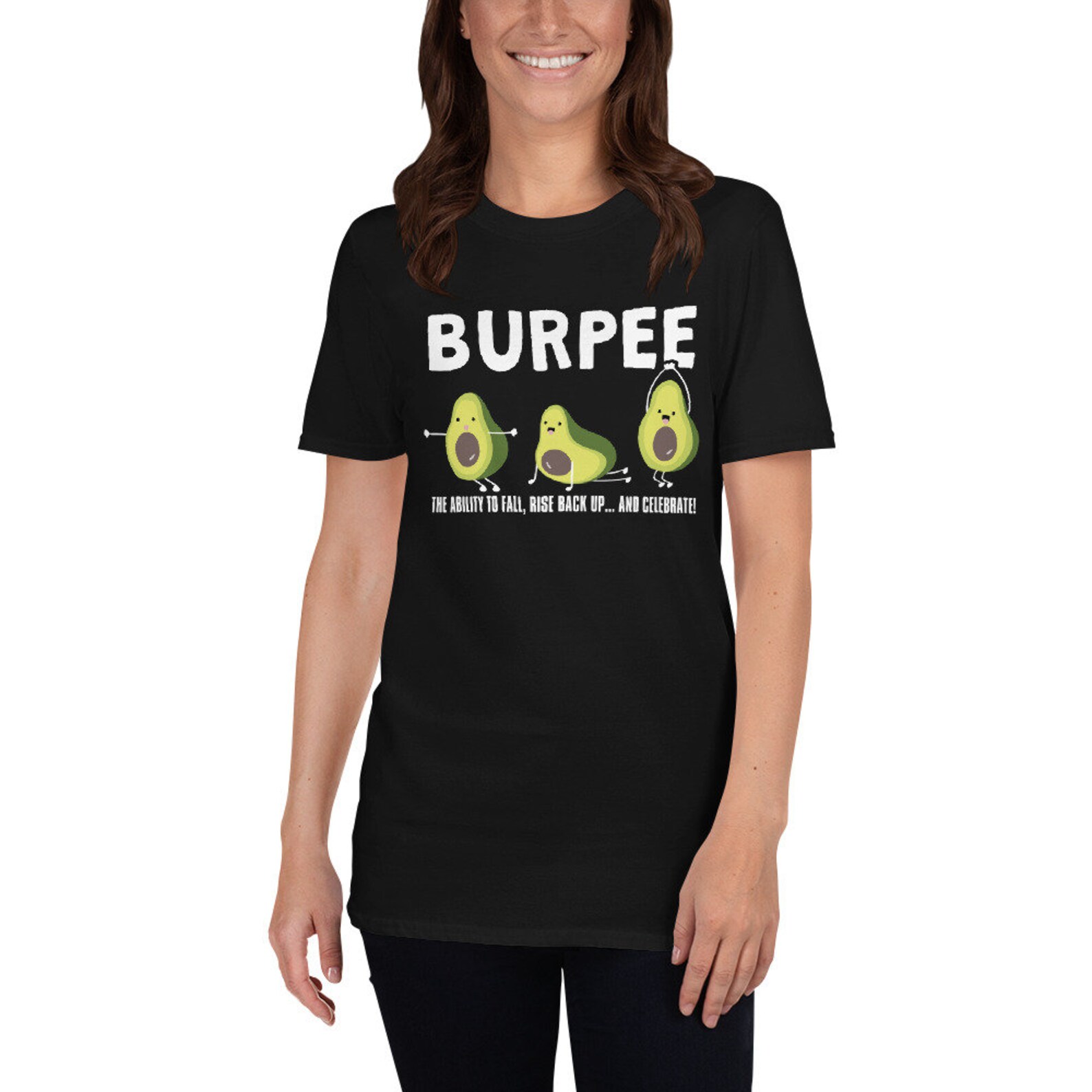 Funny Burpees Pun T-shirt Cute Burpee Avocado for Fitness - Etsy