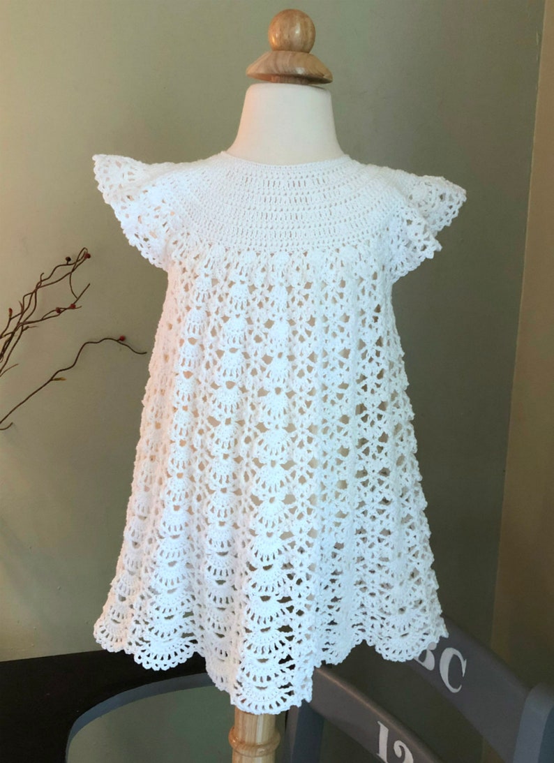 Toddler Girl Dress 2T-3T Crochet Pattern - Etsy