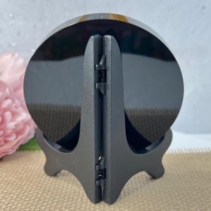 Black Obsidian Scrying/divination Plate + Stand ~ 9cm or 12cm ~ 230 ...