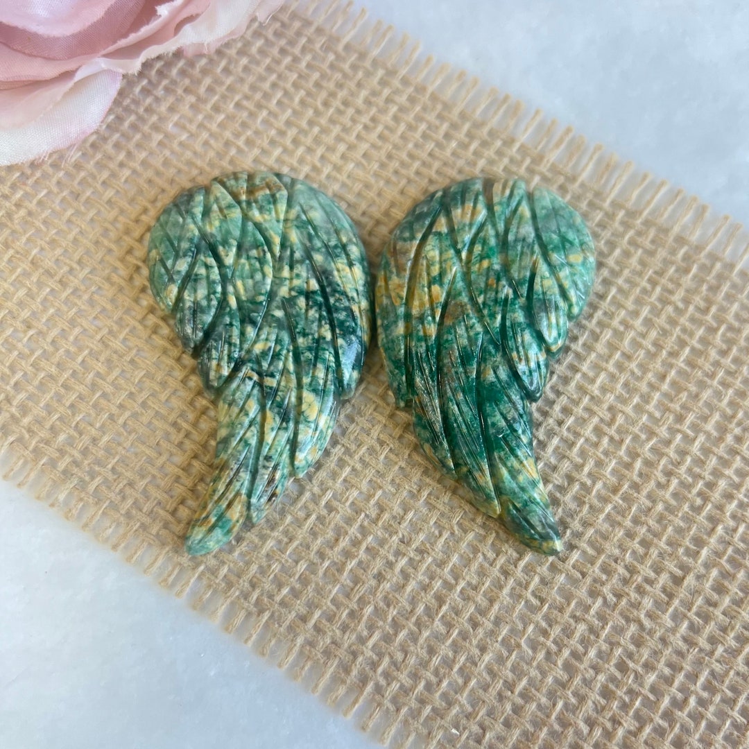 Trust in Yourself Serpentine Angel Wings Set 1 6.2x3.4cm 44g - Etsy