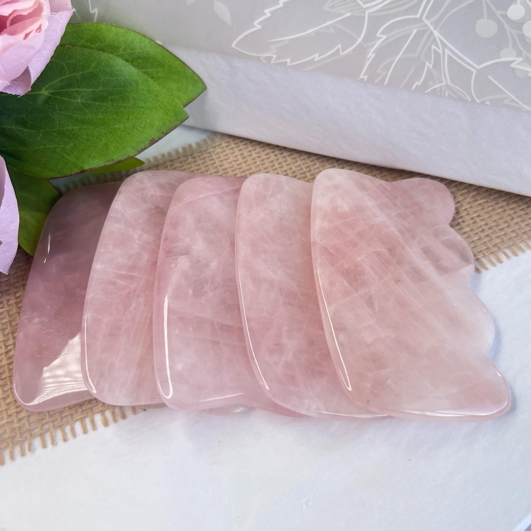 Rose Quartz Facial Massage Tool 8x5cm Intuitively Chosen - Etsy Australia