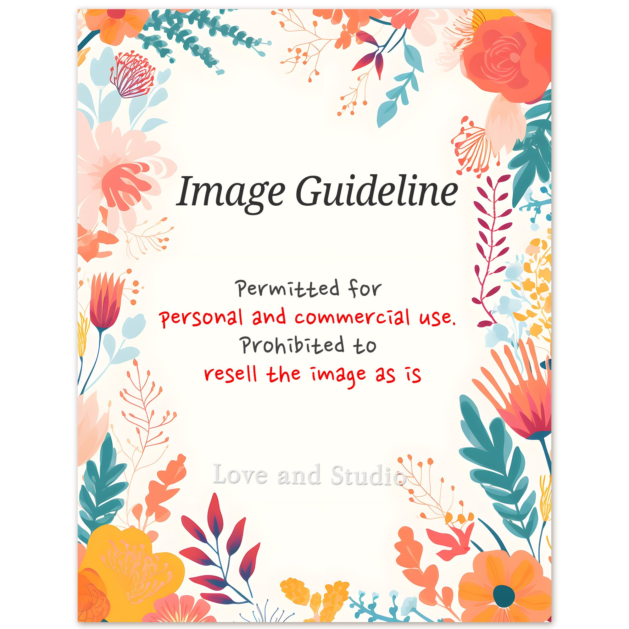 25 Floral Printable Letter Papers, Watercolor Page Border. Digital ...