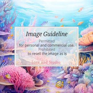 25 Enchanted Pastel Coral Reef Digital Paper, Soft Pastel Shade ...