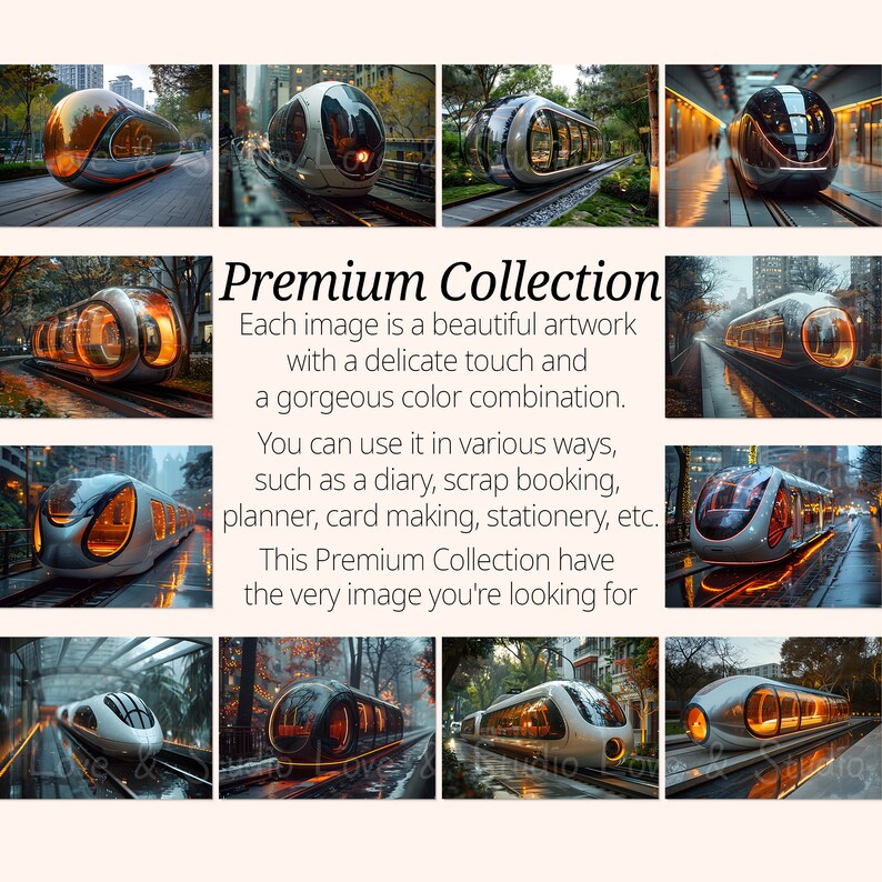 25 the Zero-emission Maglev Pod Digital Paper, Futuristic Vehicle, Next ...
