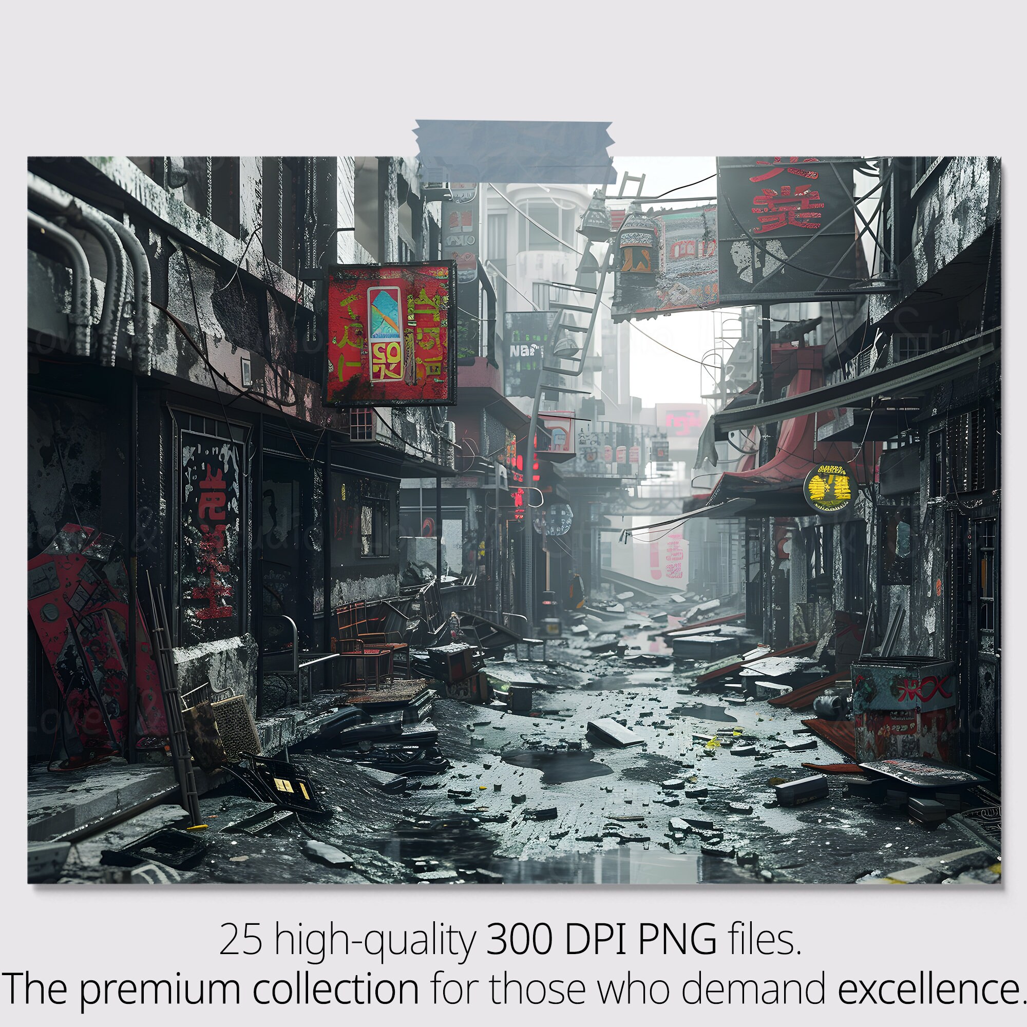 25 Resource Depletion Digital Paper, Dystopian, Post Apocalyptic ...