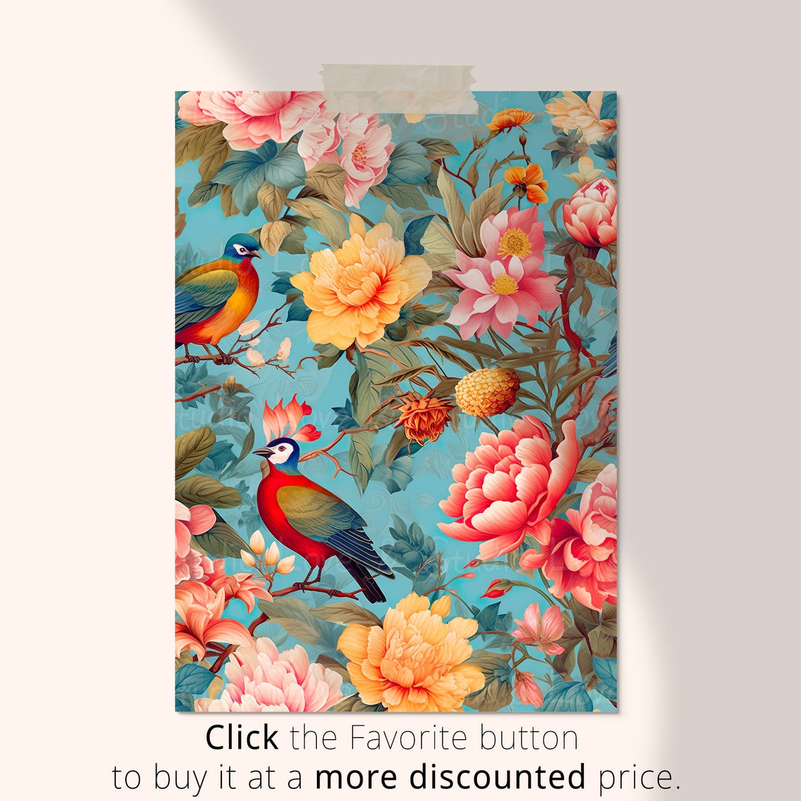 50 Chinoiserie Pattern Seamless Pattern, Vintage Oriental Birds and ...