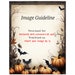 25 Pumpkins and Bats Printable Letter Paper, Halloween Page Border ...