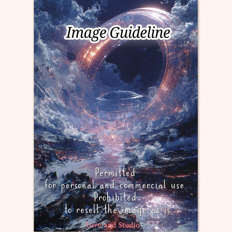 25 Starlight Mausoleum Digital Paper, Printable Post-ai World ...