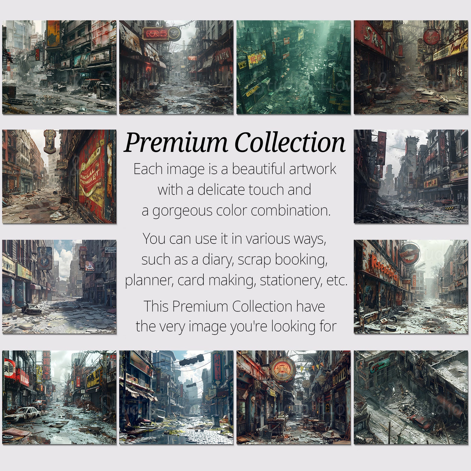 25 Resource Depletion Digital Paper, Dystopian, Post Apocalyptic ...